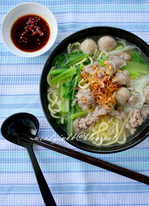 Table for 2.... or more: Pork Noodle ~ Chu Yoke Fun - Soupy Noodles #2
