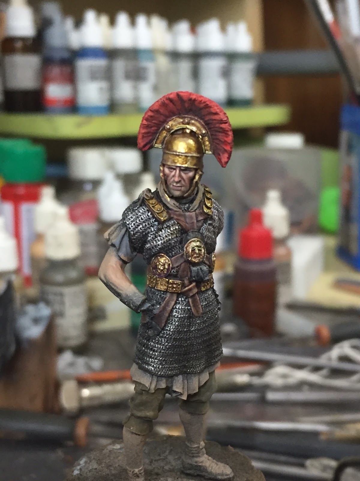 Los Figureros: Centurion - 54mm Andrea Miniatures