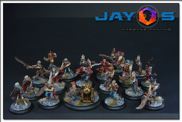 Jay's Wargame Painting: Warmachine - Cryx - Pirates of the Carabian