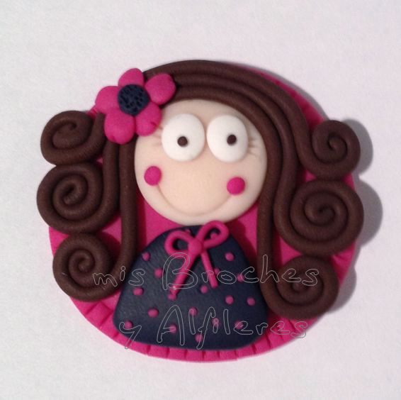 mis broches y alfileres: Broches de Fimo: Otoño 2012