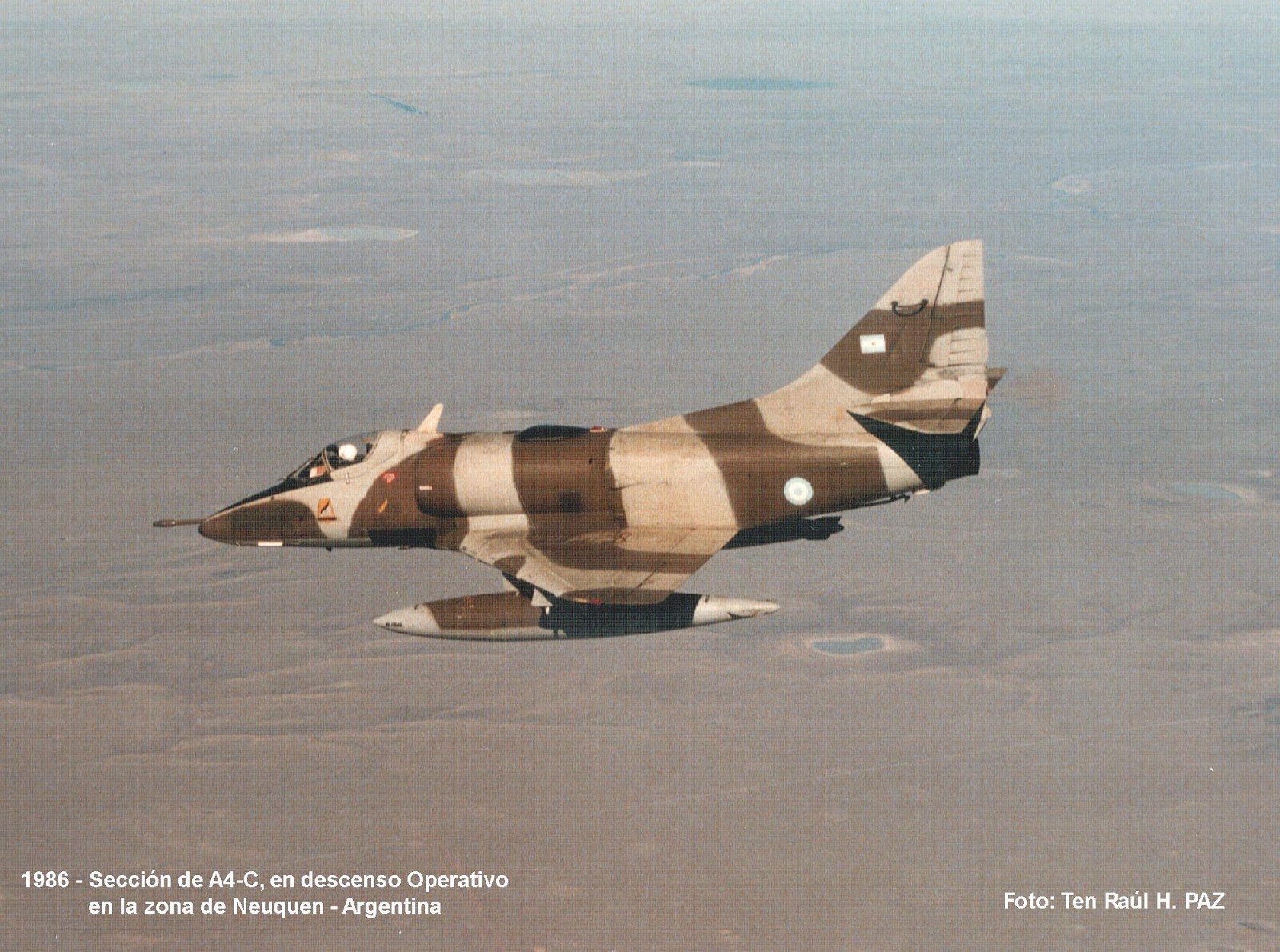 Los A-4C Skyhawk sobre Chile | AeroAr - Multiespacio de Defensa