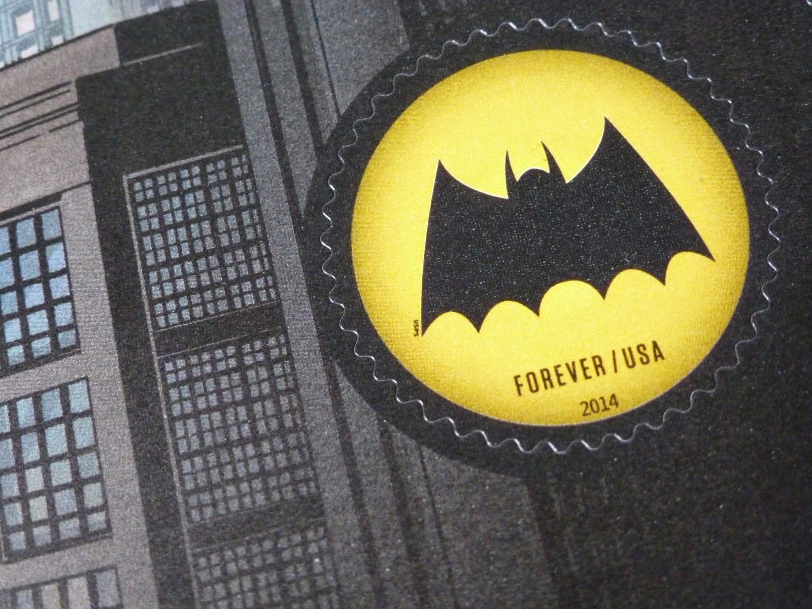 SHHHHH...: USPS Batman Forever Stamps