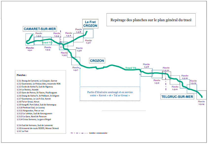 DIFENN: Projet d’aménagement de la vélo-route / voie verte V6