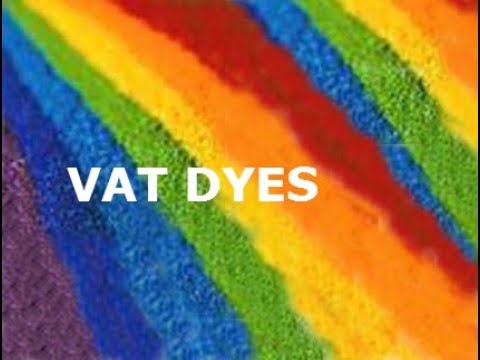 Classification And Properties of Vat Dyes (Part 1) - Textile House ...