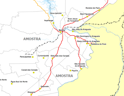 Geografia e Cartografia Digital: Mapa do Estado do Pará (Tamanho Grande)