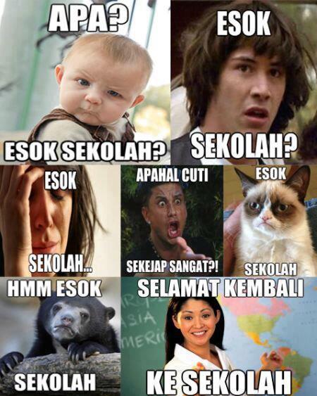 Esok Sekolah ~ Cikgu Norazimah