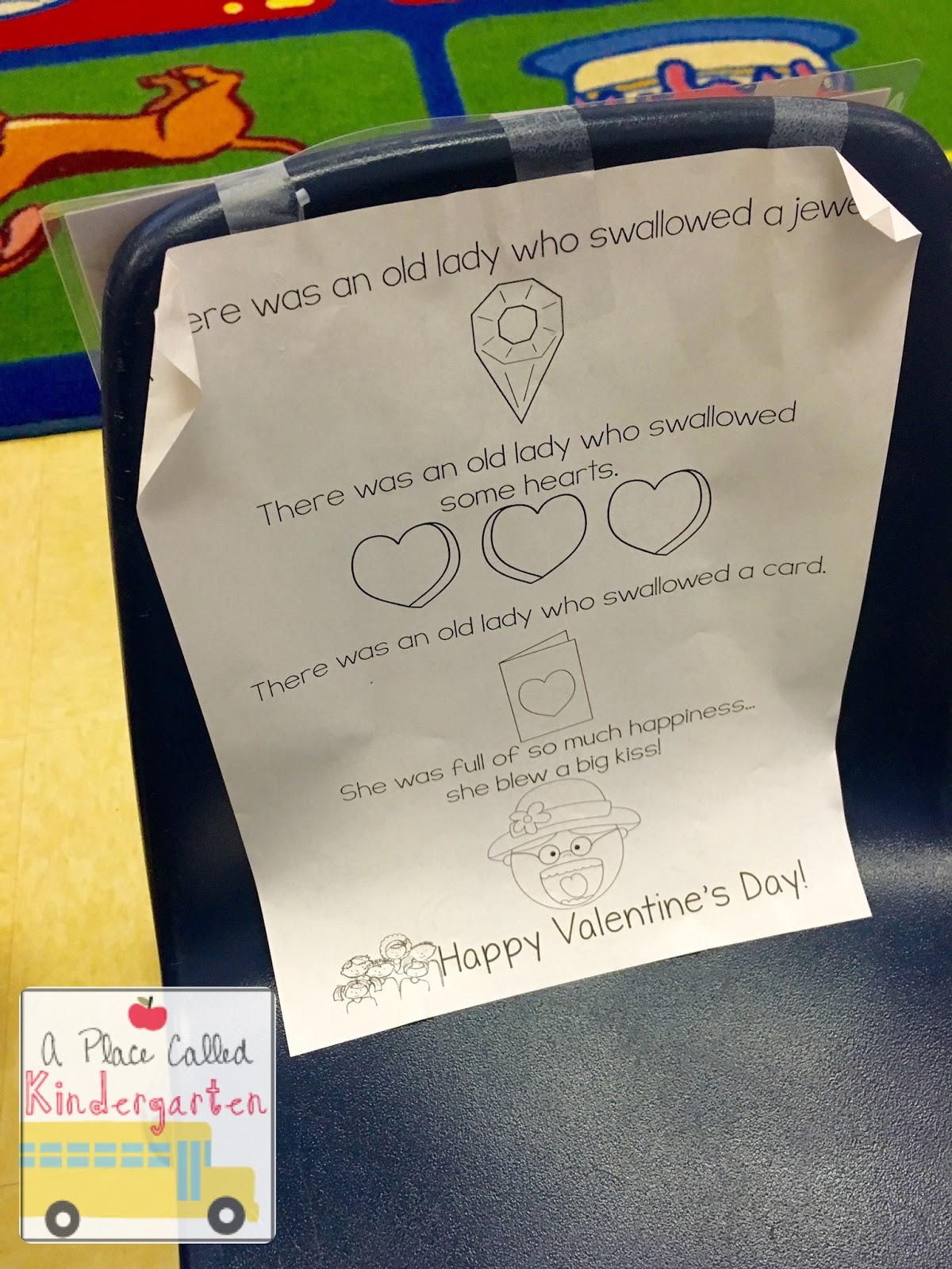 A Place Called Kindergarten: There Was An Old Lady Reader's Theater ...