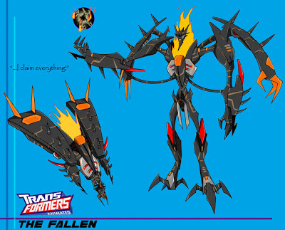 Tf master: CONCEPTO DE FALLEN ANIMATED Y ROTF