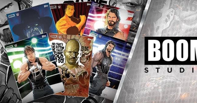 My 1-2-3 Cents : Topps & BOOM! Studios joins forces with WWE
