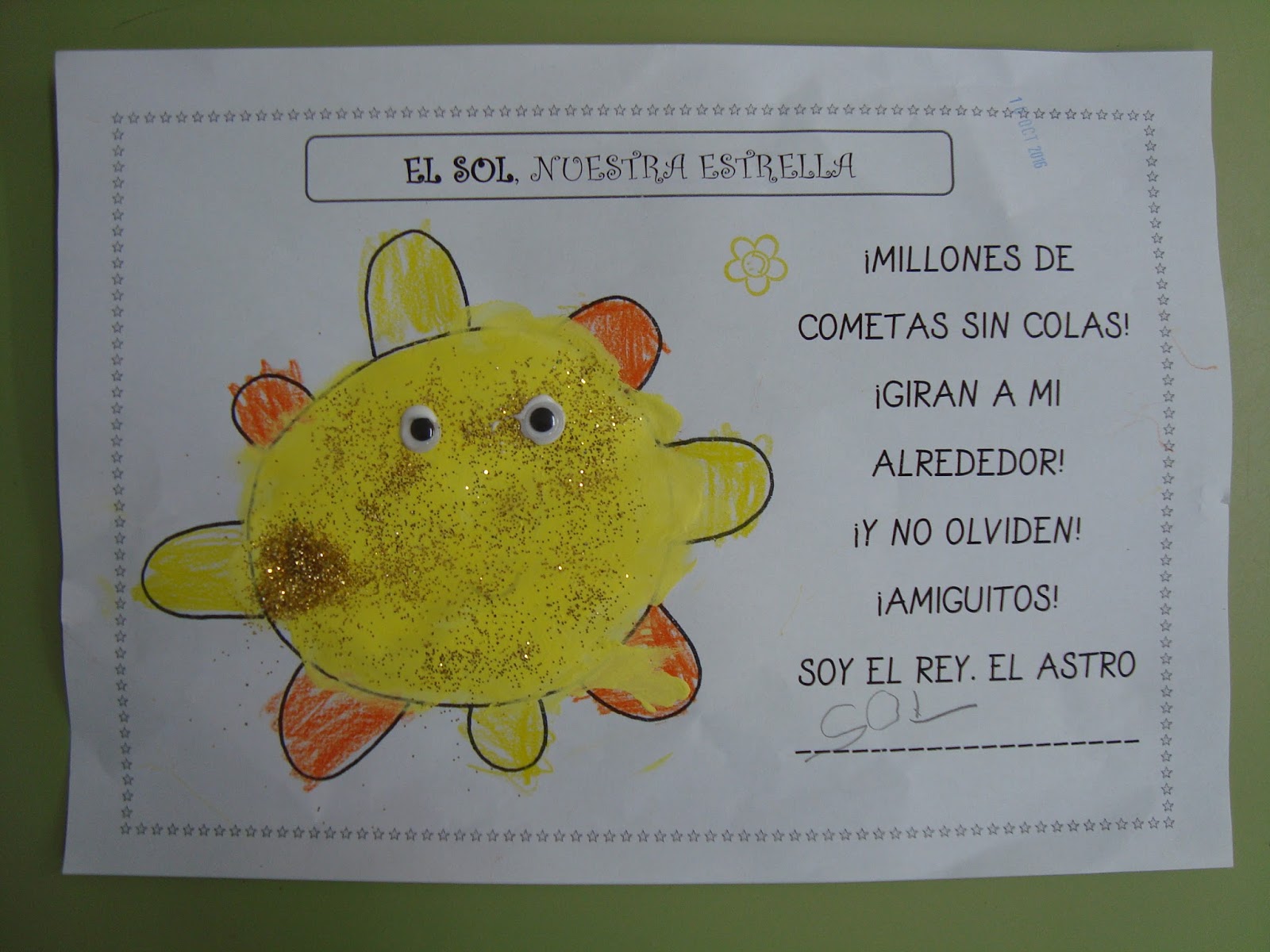 Plastificando ilusiones: El Sol