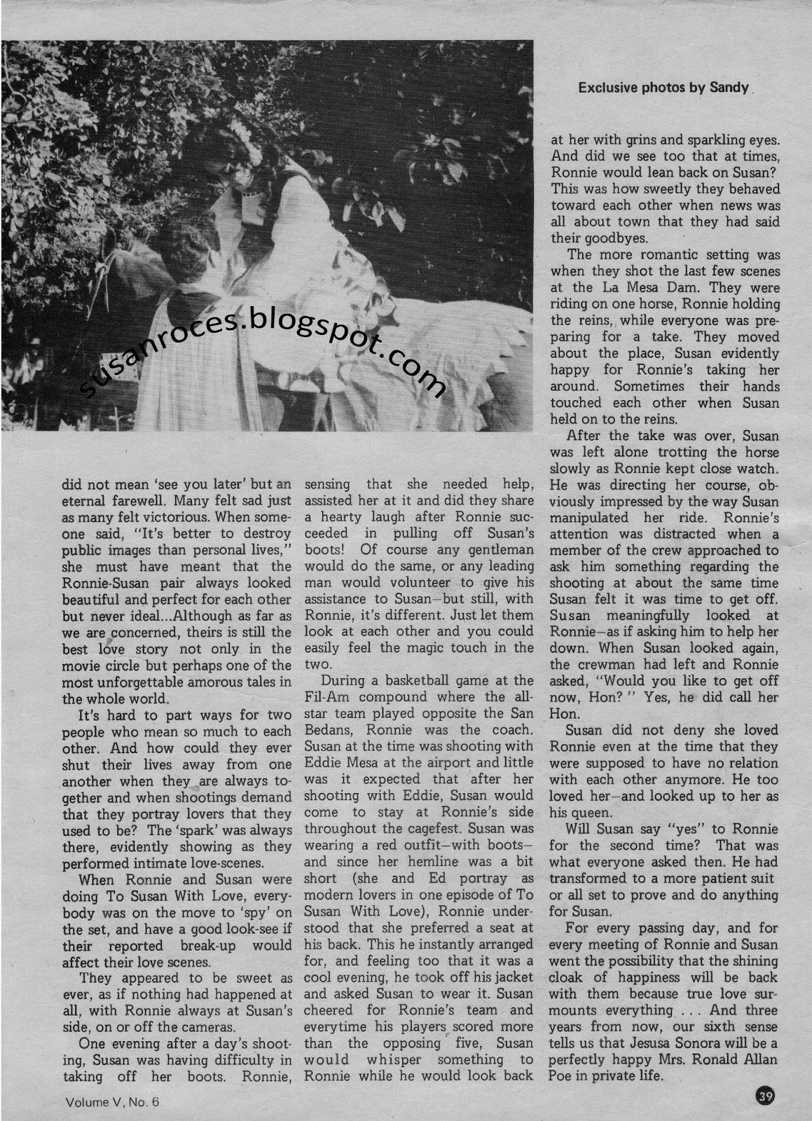 SUSAN ROCES: 3 YEARS FROM NOW (by Baby K. Jimenez, Screen Stardom, 1969)