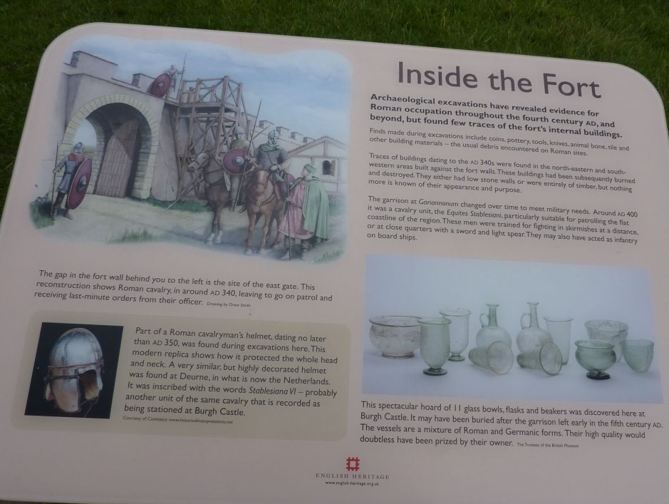 Carla Nayland Historical Fiction: Burgh Castle Roman Fort