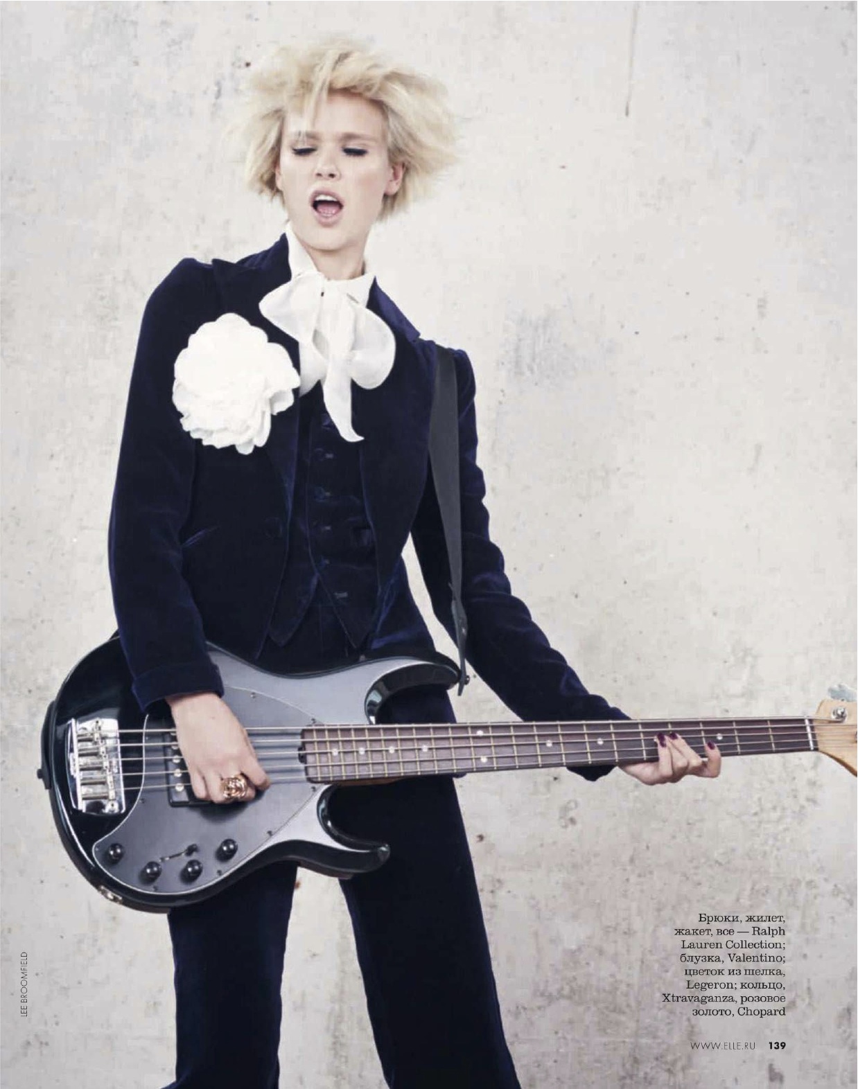 dewi driegen by kayt jones for elle russia september 2012 | visual ...