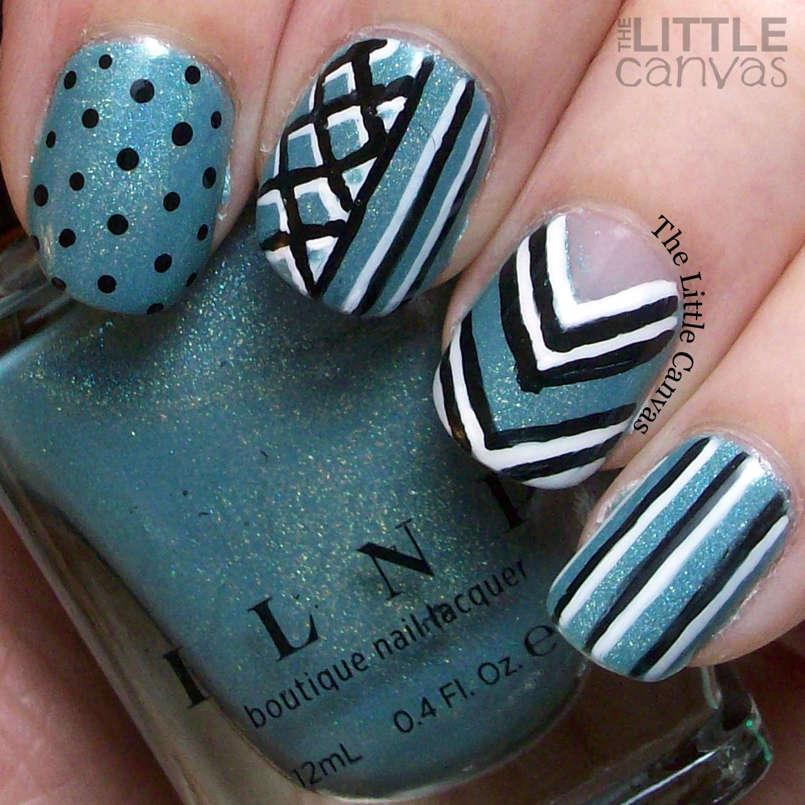 The One with the Abstract Nail Art Inspired by CoffeeAndNailPolish ...