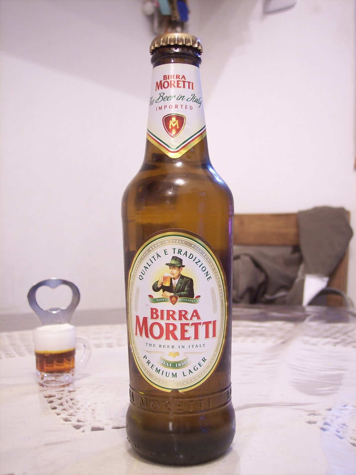 Cervezas que probé: Moretti, Lager