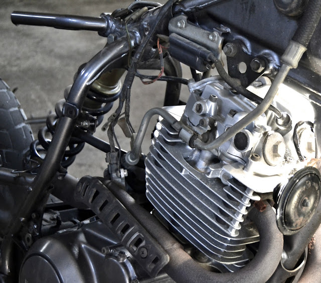 classic engine v: XT600 project