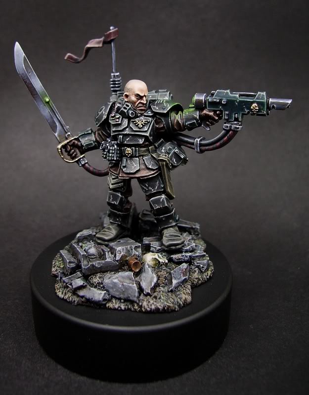 Darren Latham Miniature Painting: Kasrkin