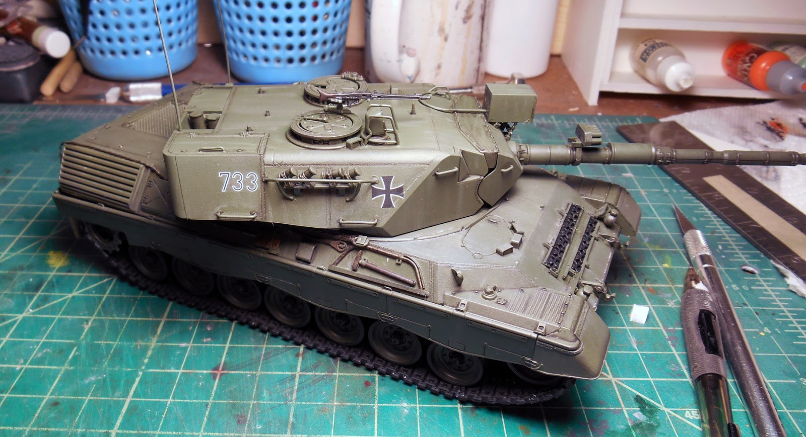 There for the Noise: Italeri Leopard 1A4