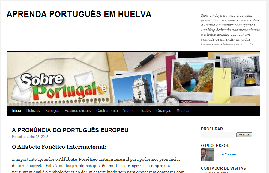 Está desarrollado por José Xavier que es licenciado en filología ...