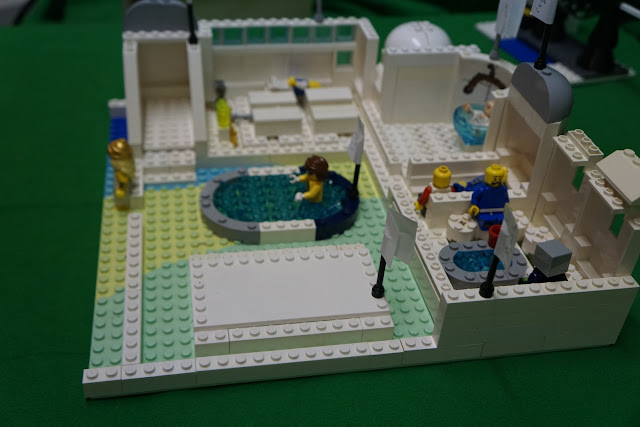 Roman bathhouse - Lego model