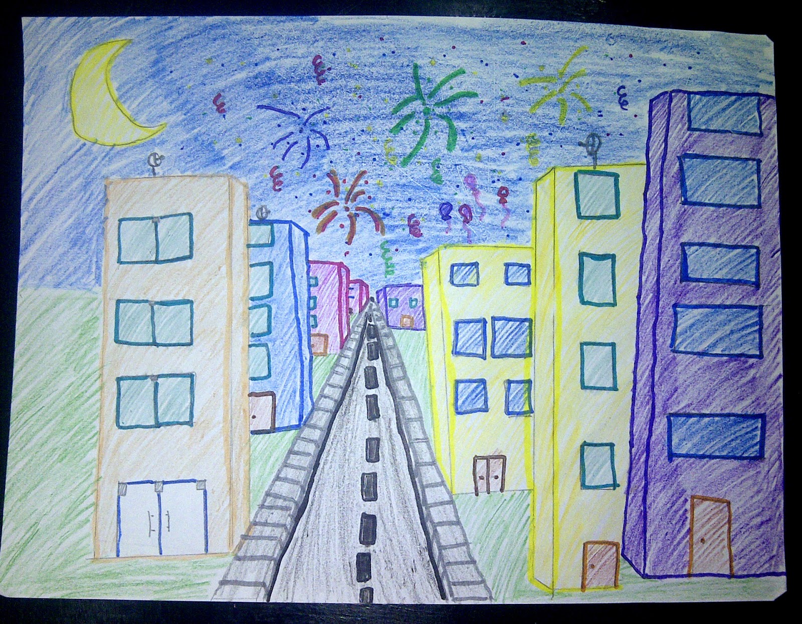 Ms. Maryann's Art Class: One Point Perspective: 4th