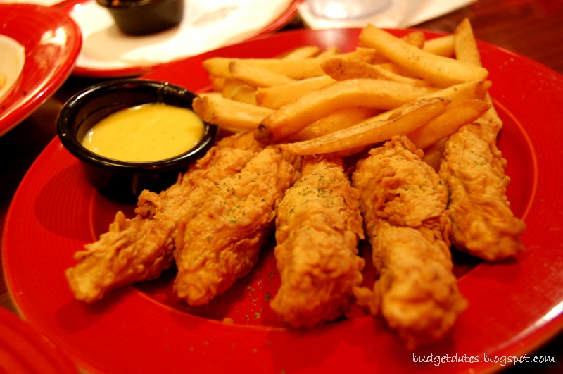 Budget Dates: Food: TGI Fridays