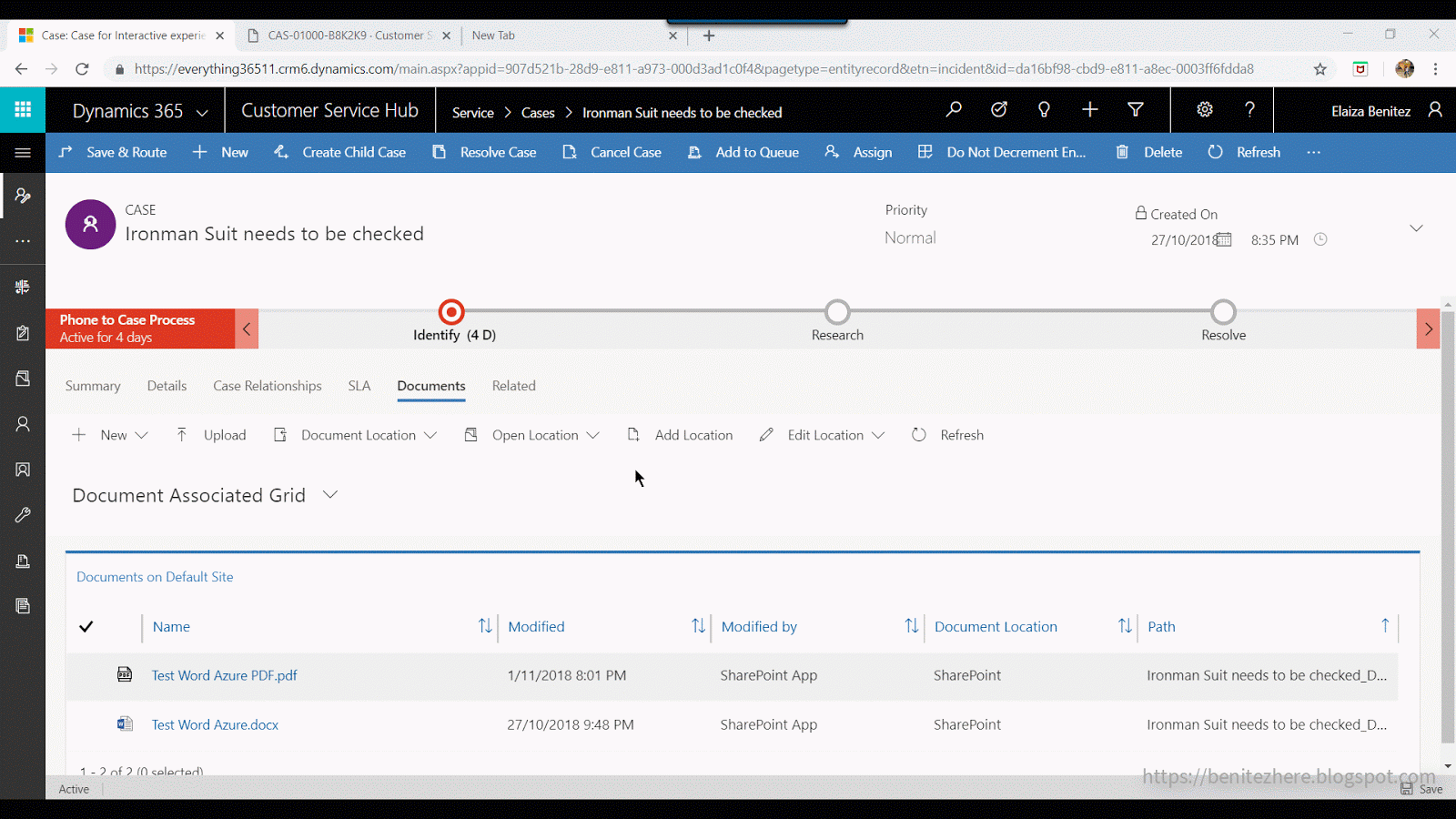 SharePoint Document Management for Dynamics 365 for Portals ~ Benitez Here.