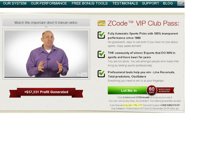 Good Thing To You.: Zcode System Winnig Picks Private. Hurry Up!!!