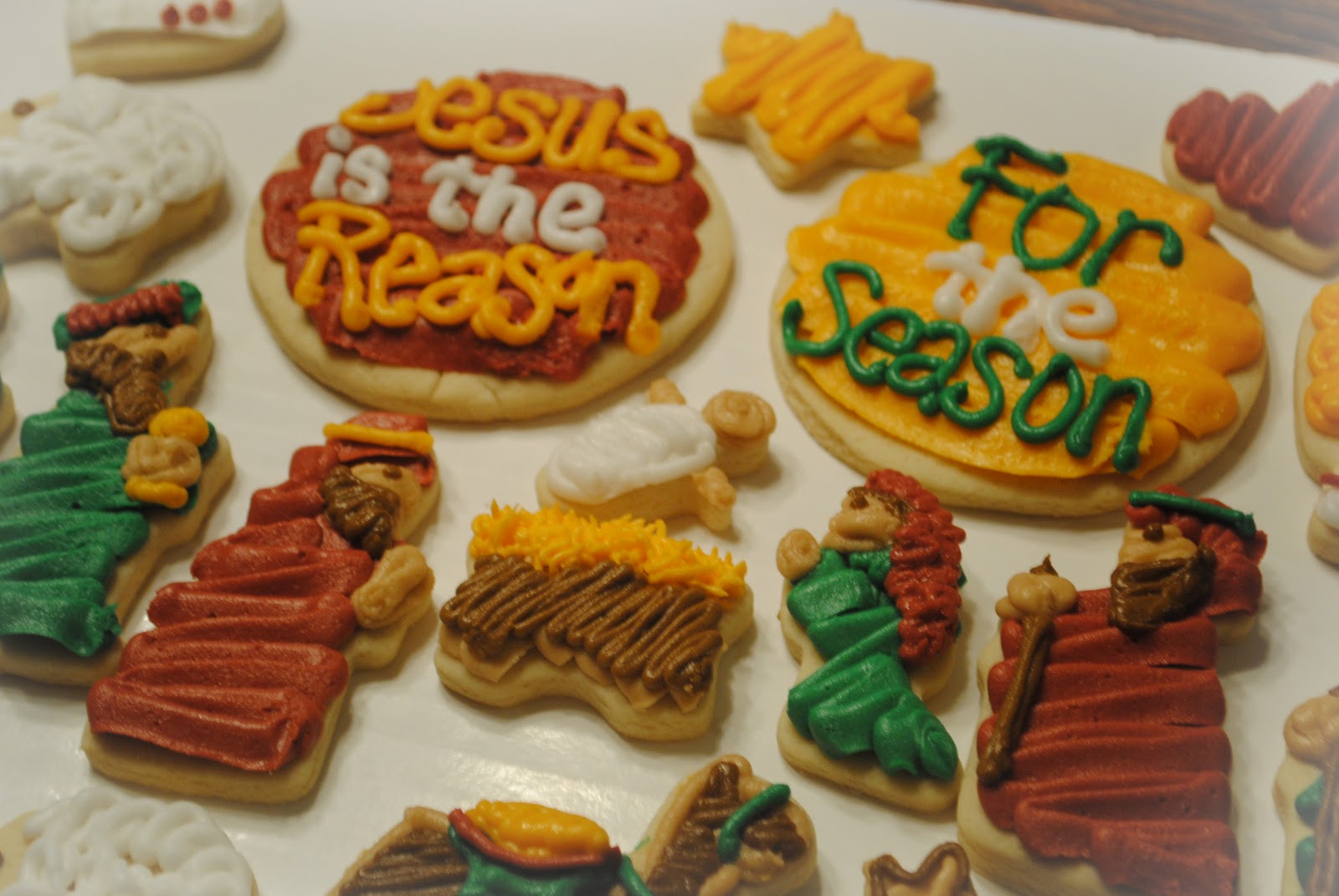 Candace's Cookie Creations: Nativity Cookies
