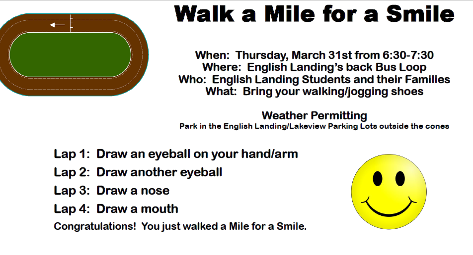 4th Grade Eagle News: Walk a Mile for a Smile
