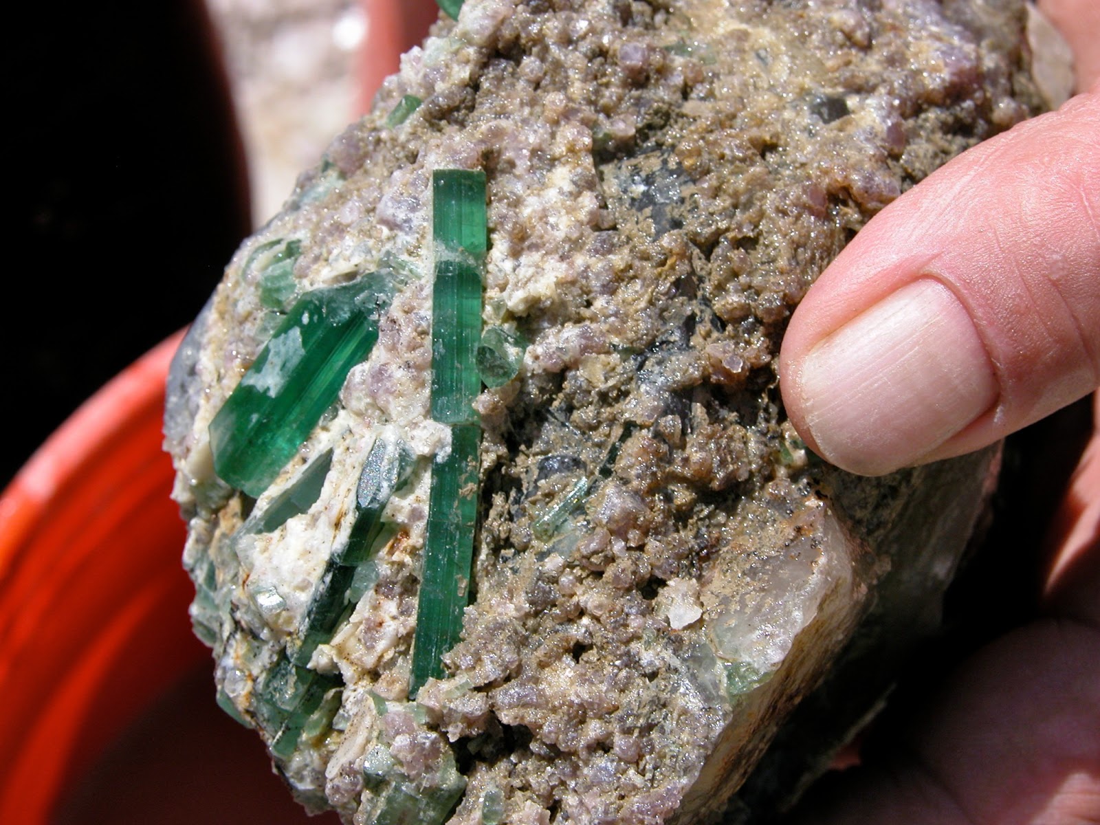 Mining the Havey: Spaniard's Tourmaline Pocket