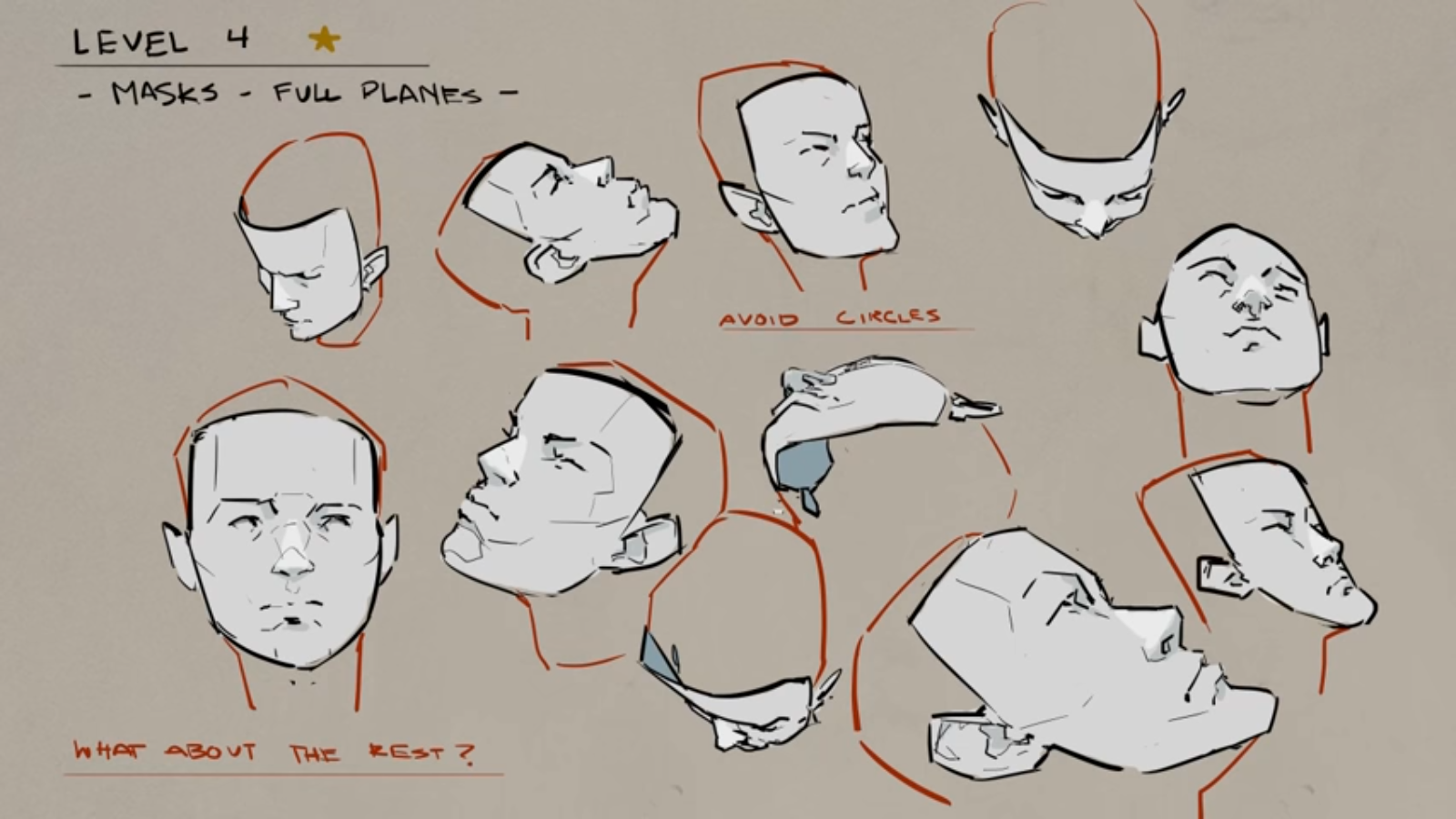 Drawing Faces From Any Angle by Sinix Design