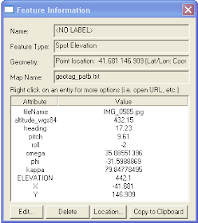 dominoc925: Add coordinate attributes to points in Global Mapper
