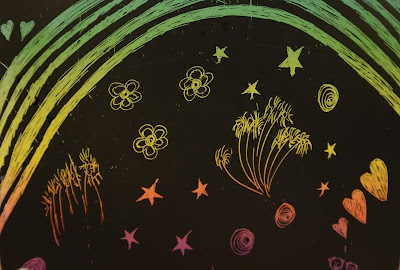 Made in Mommyland: Make your own scratch art paper