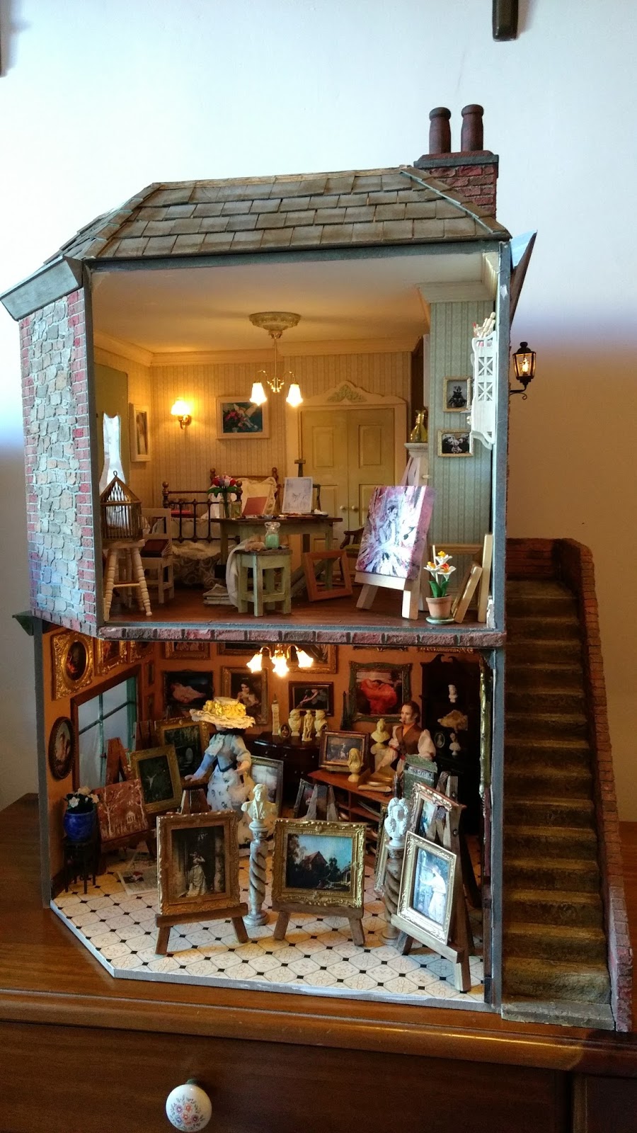 My Miniature World: J.R. Art Gallery featured on the American ...