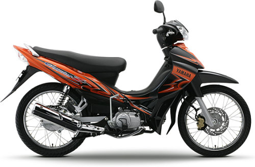 Xtreme motorcycles: Yamaha Vega Force 115 and Yamaha Crypton Z 110