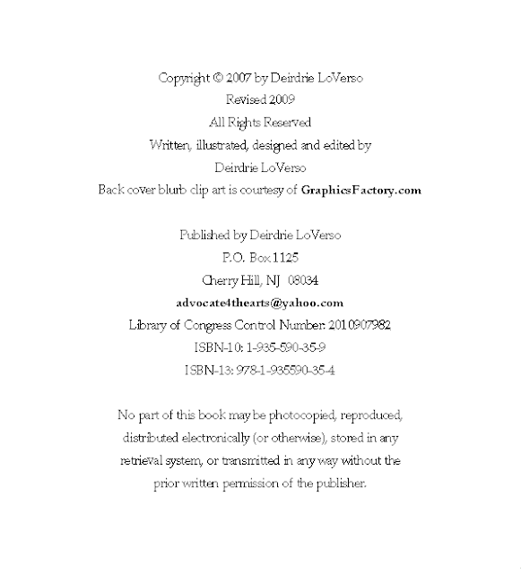 How to Write a Book: (sample) Copyright Page from 'Jade Made Me Do It!'