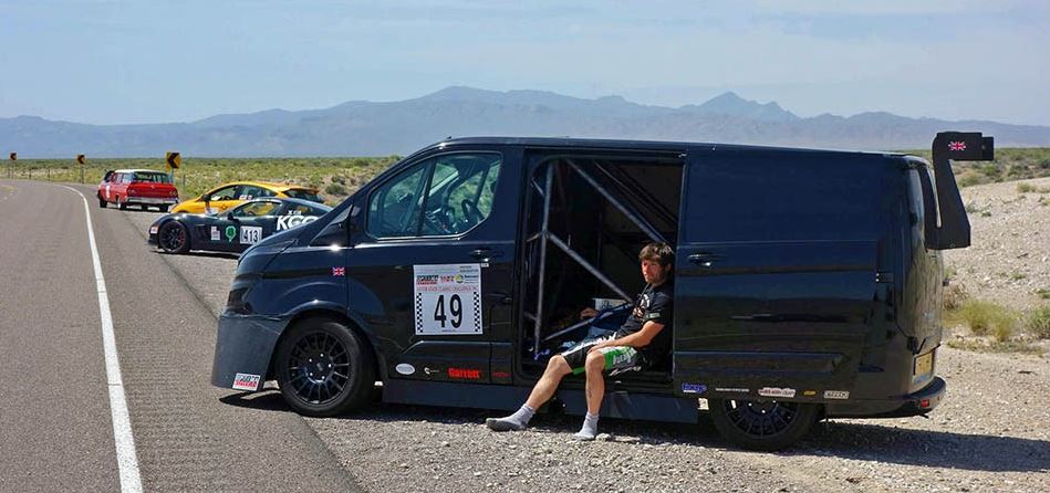 Just A Car Guy: I just learned Guy Martin brought his 164 mph van to ...