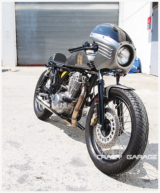 Racing Cafè: Yamaha SR "Street Cafè" by Crazy Garage