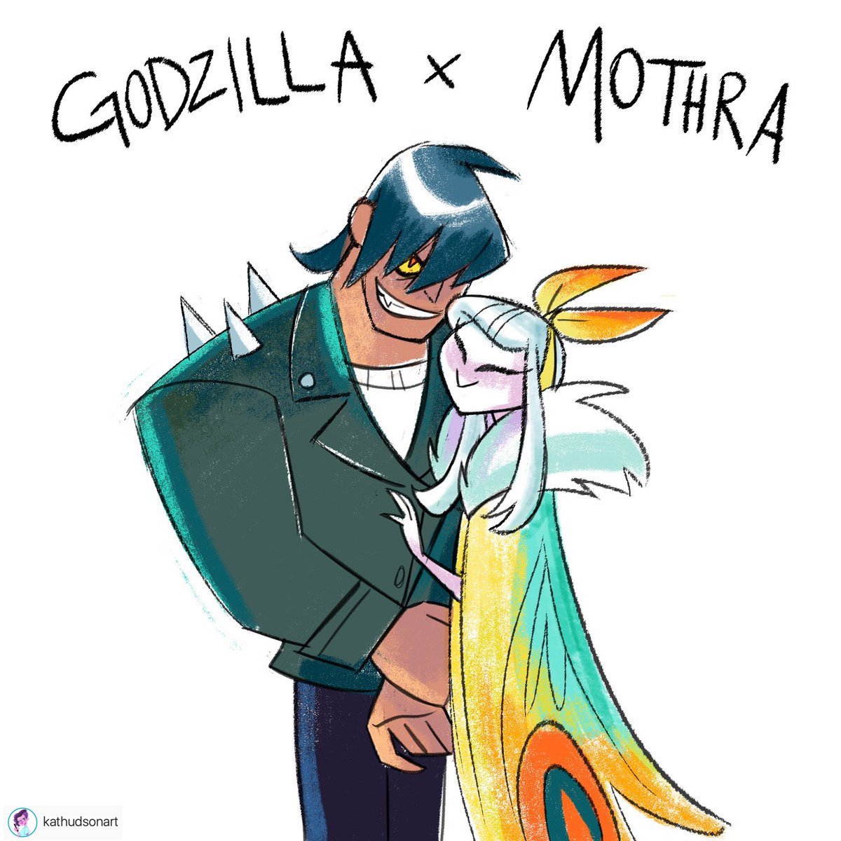 What If Godzilla And Kaiju Were Human A Godzillakotm Makeover By Kat