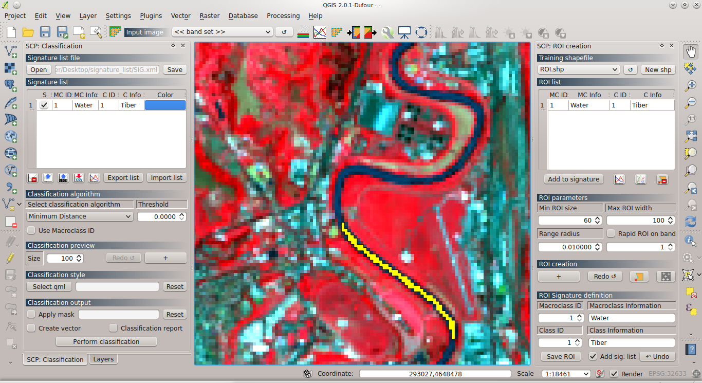 From GIS to Remote Sensing: Supervised Classification Using the Semi ...