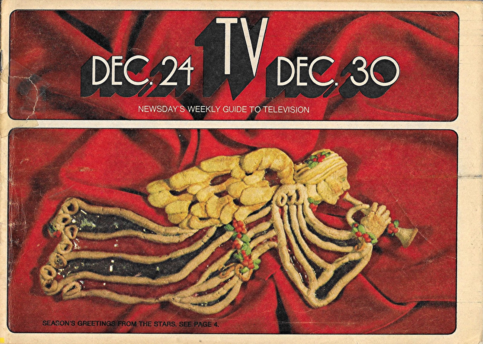 don't parade in my rain: Newsday TV Book, December 24-30, 1972.