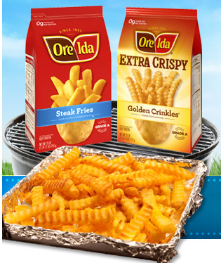 French Fry Diary: French Fry Diary 257: Ore-Ida Grill Fries