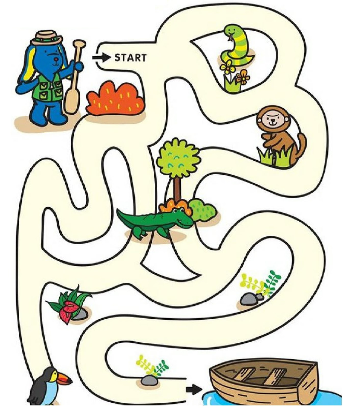 Atividade - Mais de 81 Labirintos para contornar - Educação Infantil ...