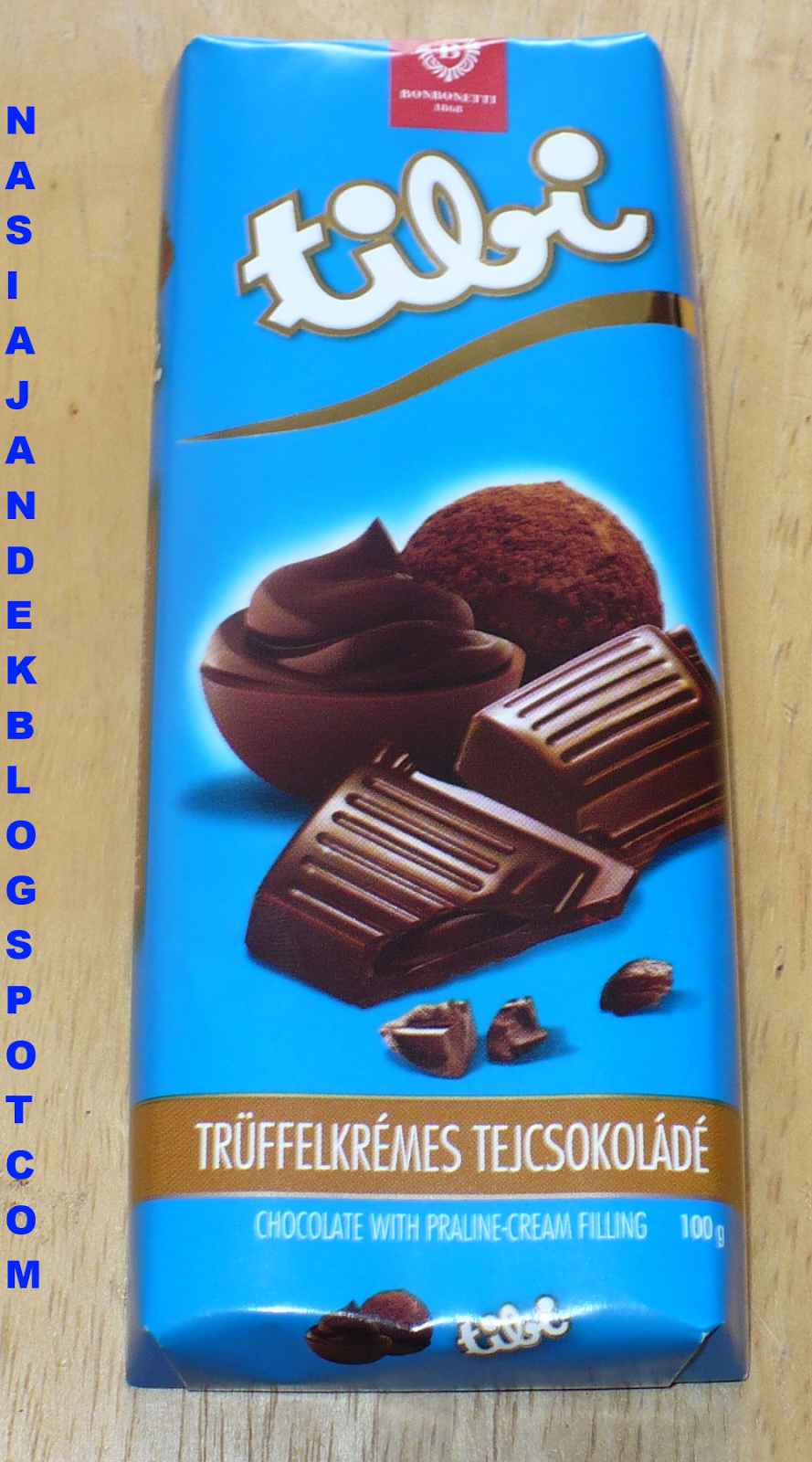 TIBI 2.: TRÜFFELKRÉMES TEJCSOKOLÁDÉ