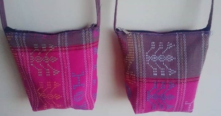TumPakBos_Production: Tas terbuat dari kain ulos Batak