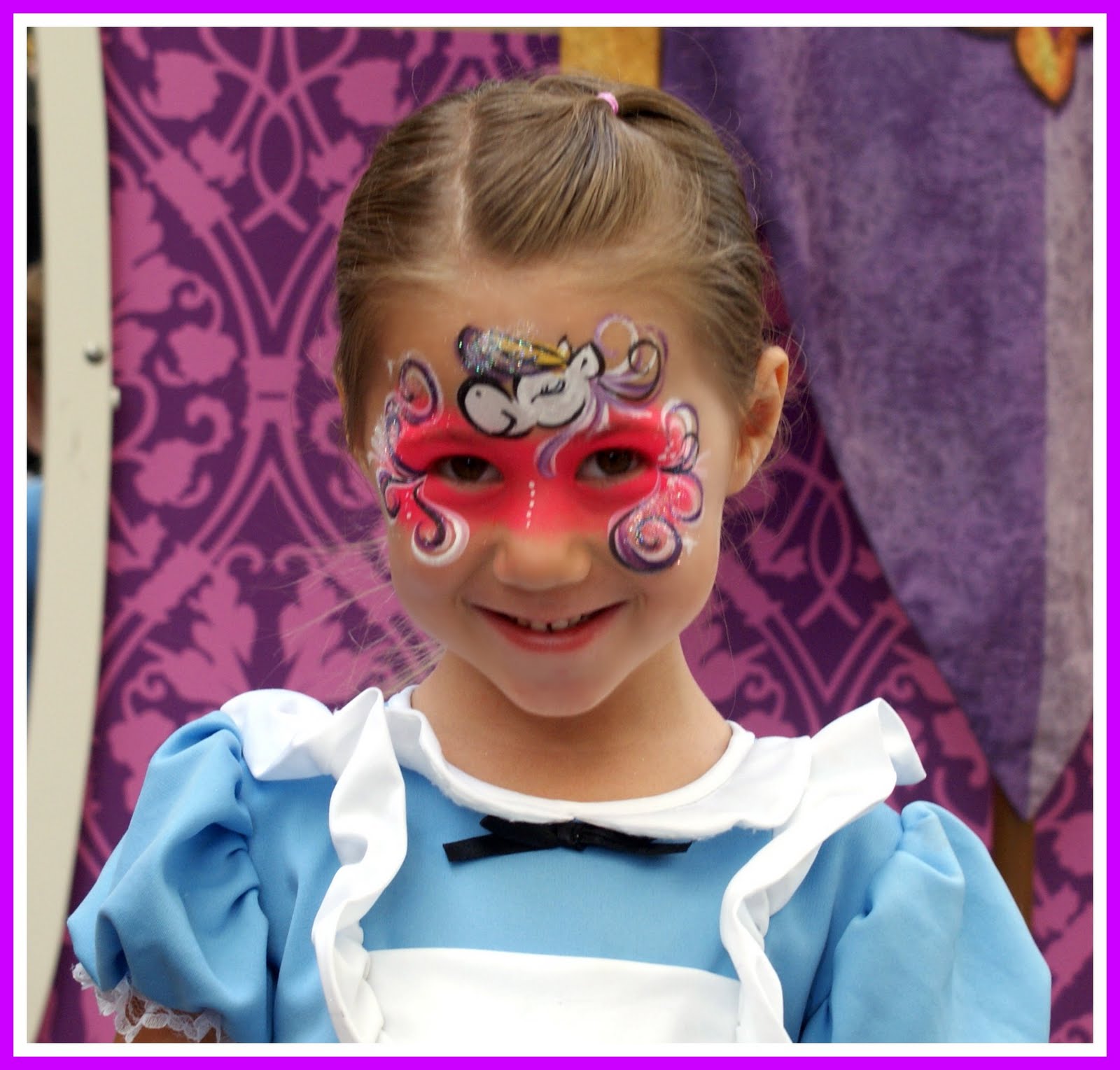 The Bos Family: Fantasy Fair Face Paint