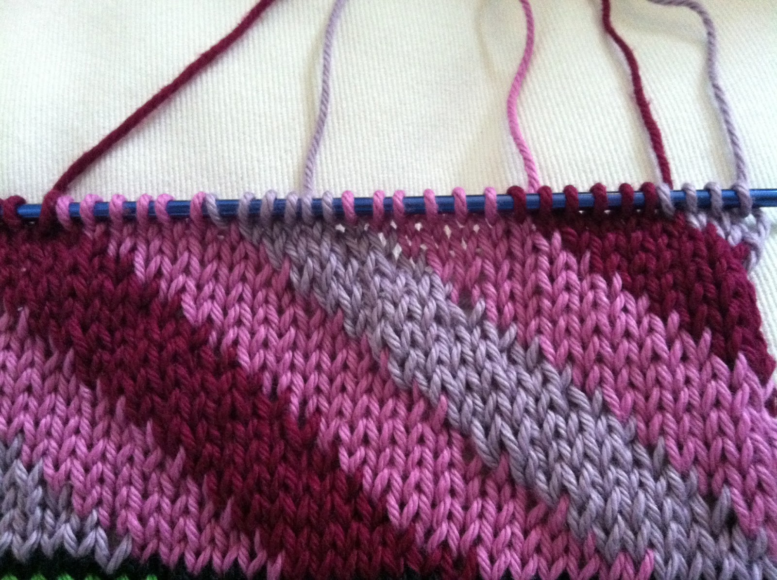 Knitting Cottage: Diagonal Knitting