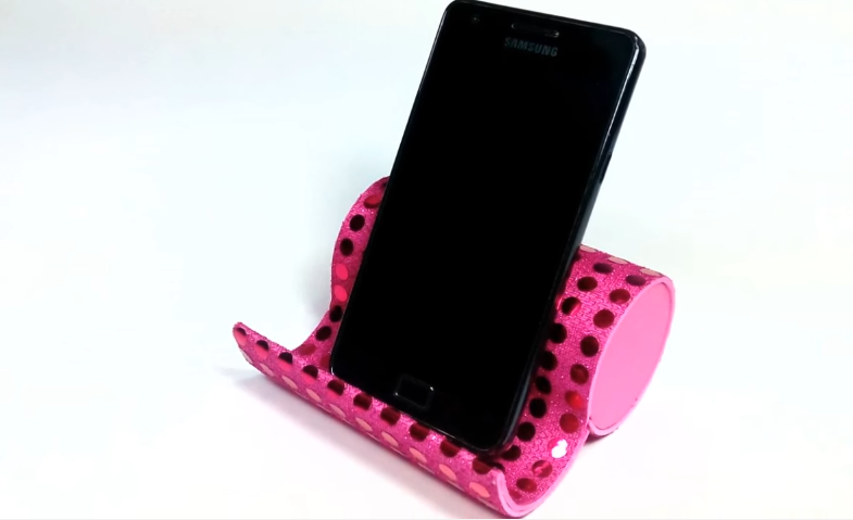 The Easiest DIY Phone Holder - Craftsonfire