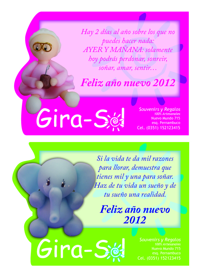 Molinete: Tarjetas Fin de Año